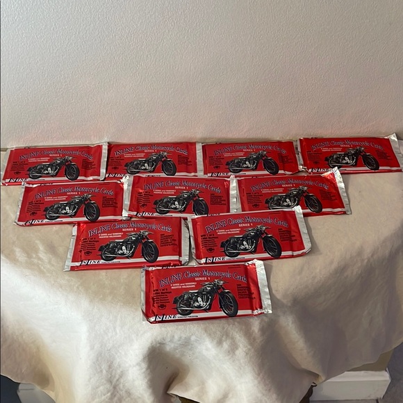 Other | Inline Classic Motorcycle Cards Rare 1993 Vintage Unopened New ...
